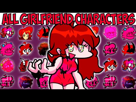 ALL GIRLFRIEND CHARACTERS | FNF Character Test | Gameplay VS Playground