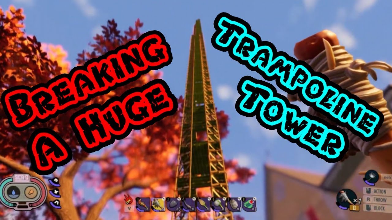 BREAKING A GIANT TOWER - GROUNDED - YouTube