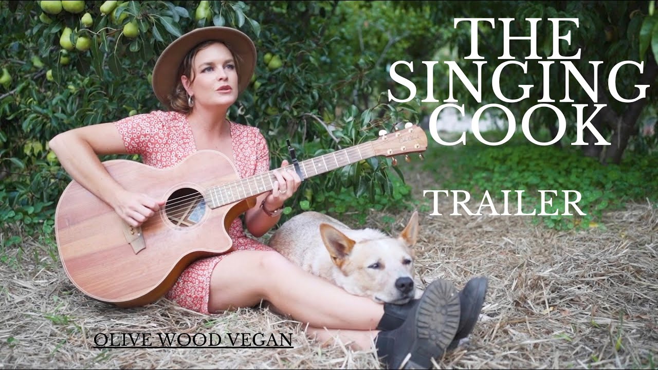 THE SINGING COOK TV Show Trailer - by OLIVE WOOD VEGAN 🕊️ - YouTube
