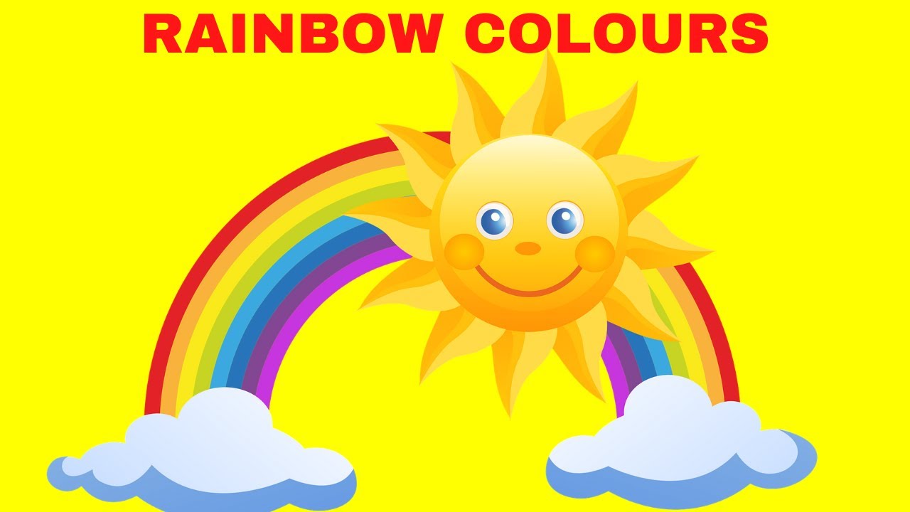 🌈 Rainbow Colours 🌈 RAINBOW COLOURS FOR KIDS 🌈 TODDLER LEARNING 🌈 7 ...