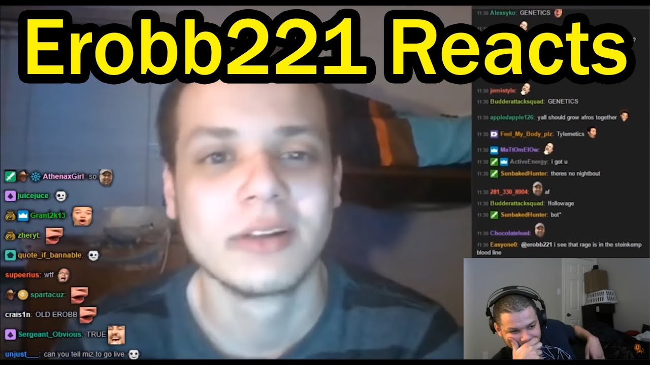 Erobb221 Reacts to "Who is Erobb221?" With 2,000 Viewers - YouTube