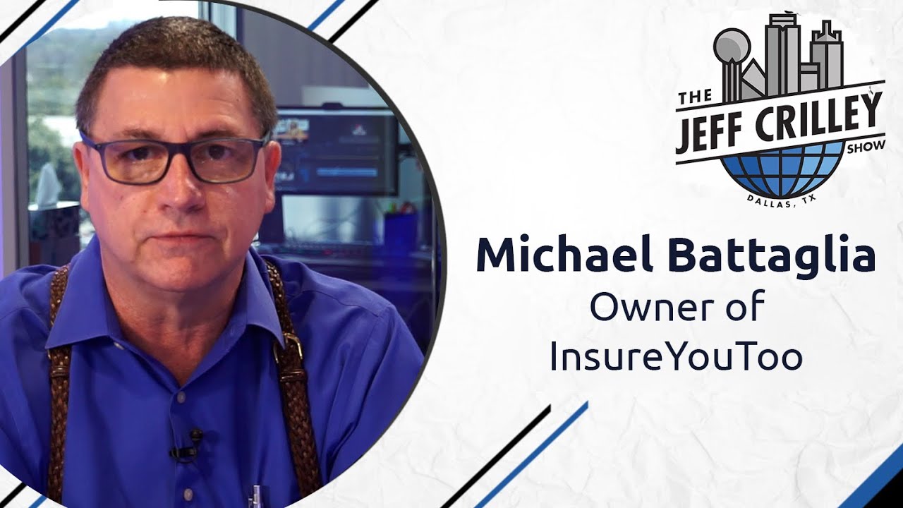 Michael Battaglia, Owner of InsureYouToo | The Jeff Crilley Show - YouTube