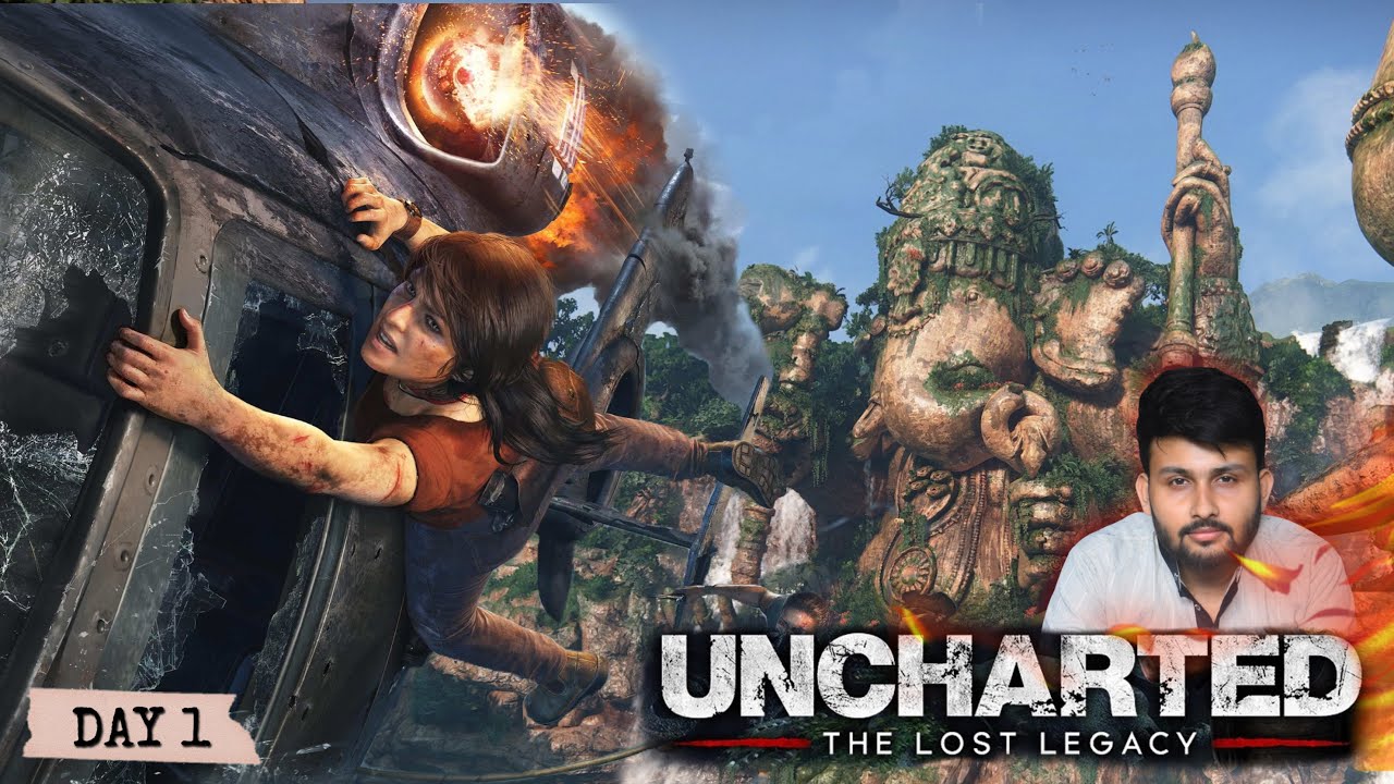 UNCHARTED THE LOST LEGACY PC Gameplay | Day 1 | Yuvi Games & Vlogs # ...