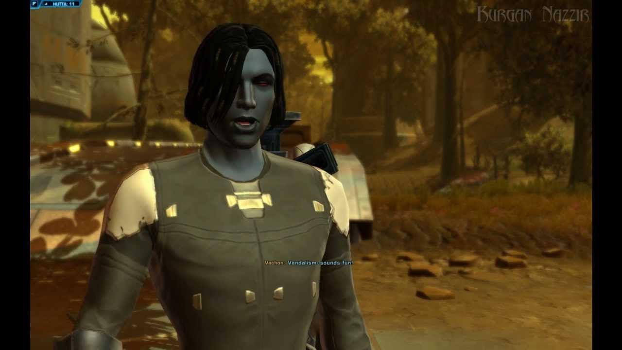 SWTOR - The Man with the Steel Voice (Agent) - YouTube