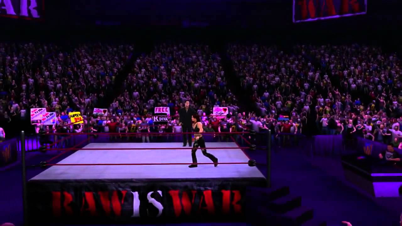 WWE '13 - Lita Rated-R Entrance + Finisher - YouTube