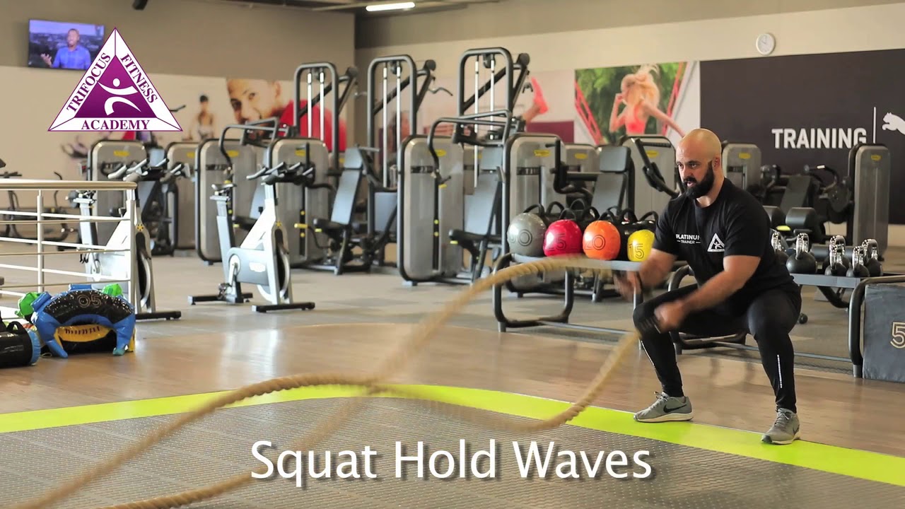 Squat Hold Waves - YouTube