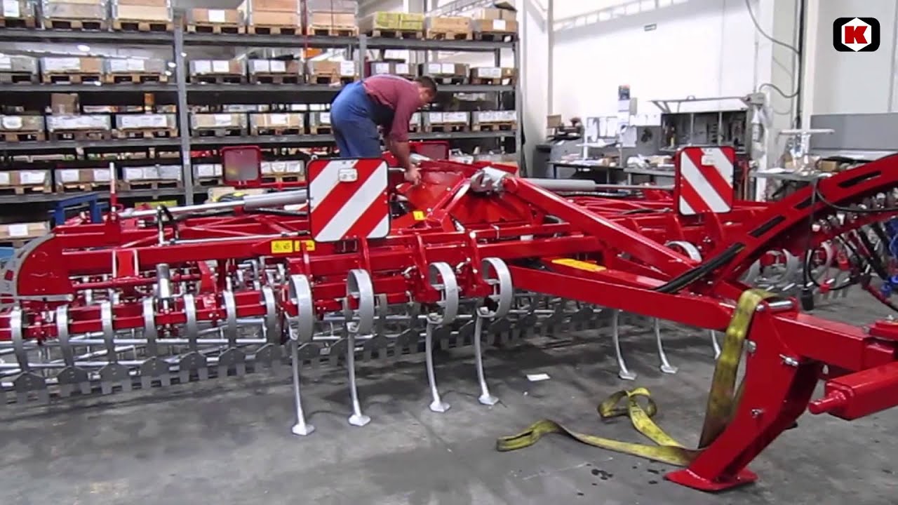 Germinator Pro - Trailed Precision Seedbed Cultivator - YouTube