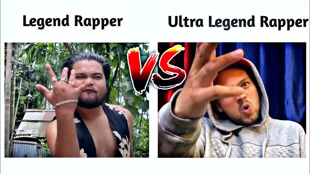 Legend Rapper vs Ultra Legend Rapper...🤣 - YouTube