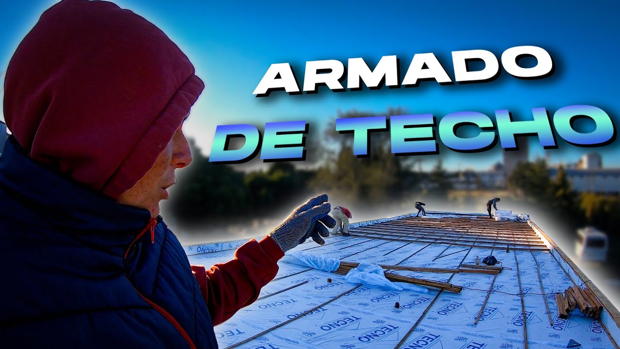 ASI ES EL PROCESO DE UN TECHO DE UNA OBRA EN STEEL FRAMING | #68 ...