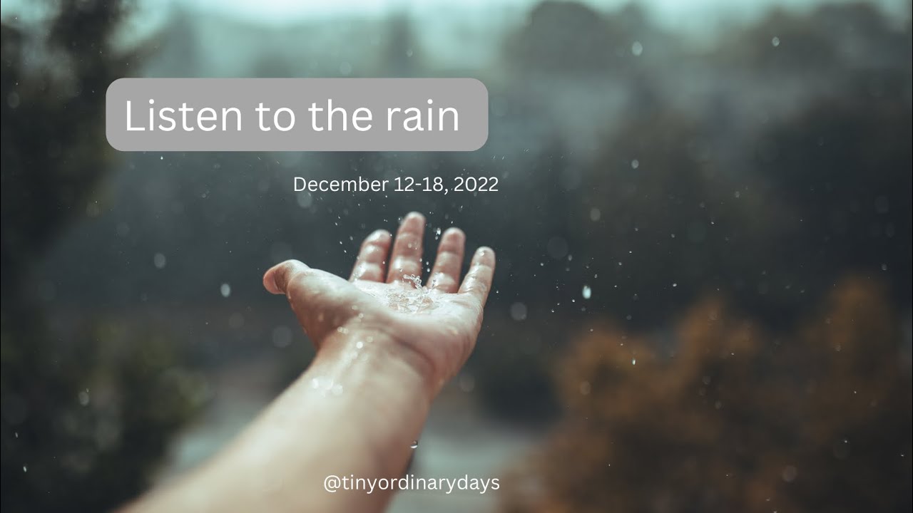 Listen to the Rain - YouTube