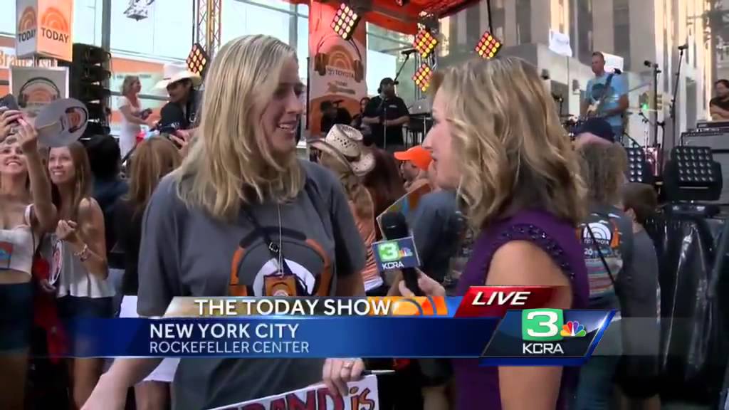 KCRA’s Deirdre Fitzpatrick at the Today Show in New York City - YouTube