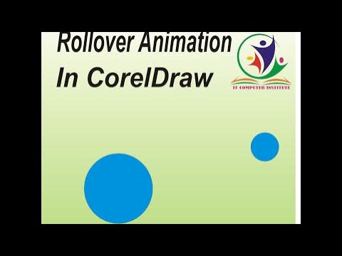 how to make Rollover Animation in Coreldraw - YouTube