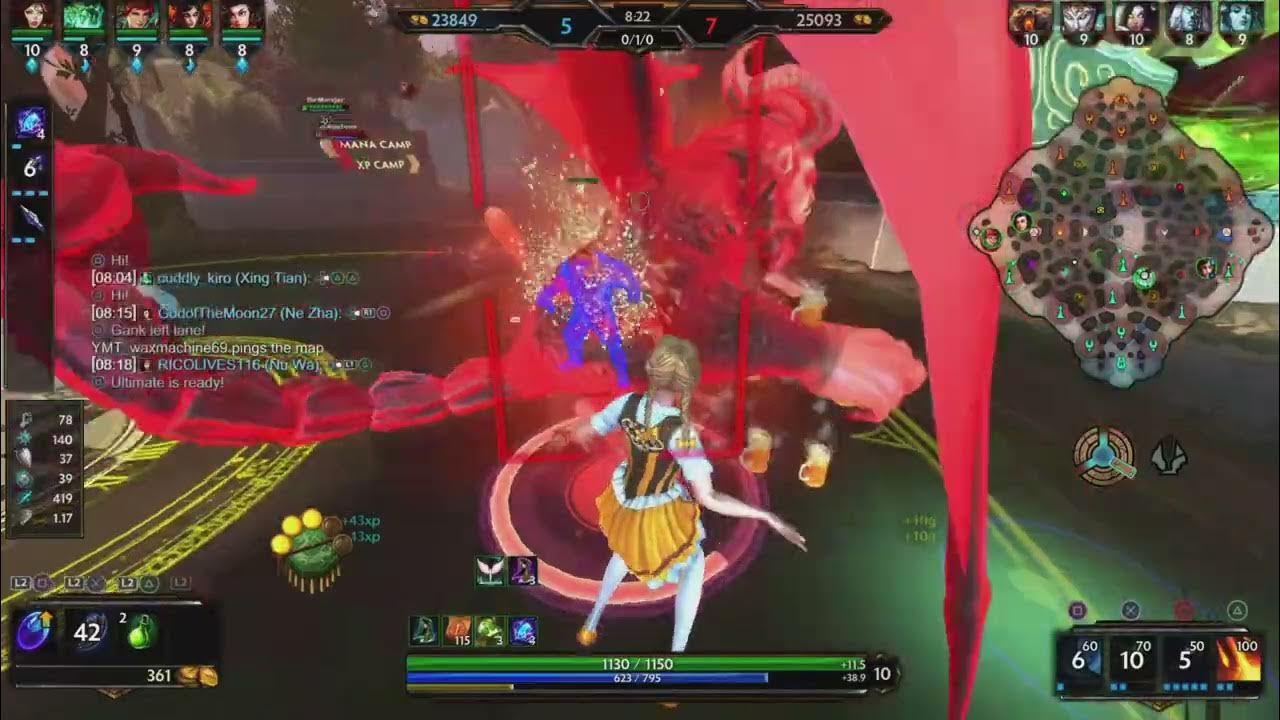 Smite Conquest Nu Wa Mid Gameplay | 12 Kills 51 Thousand Damage - YouTube