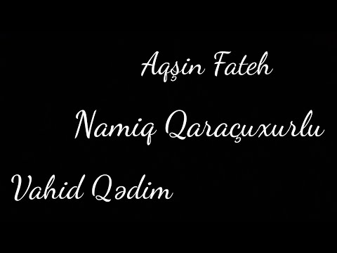 Namiq Qaracuxurlu & Aqsin Fateh & Vahid Qedim. Ne gozleyirsen
