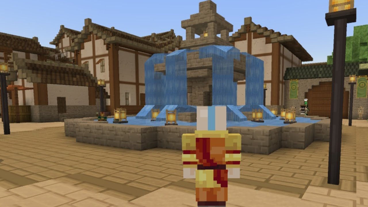 Visiting The Earth Kingdom City Of Ba Sing Se In Minecraft!!! - YouTube