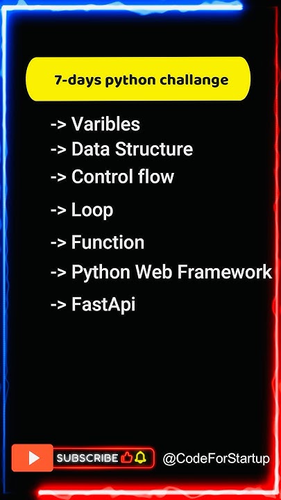 #challange 7-days #python starts from feb 3 #interview #machinelearningplus #pythonprogramming ...