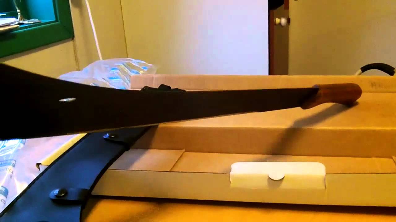 Tapanga Machete from Condor - YouTube