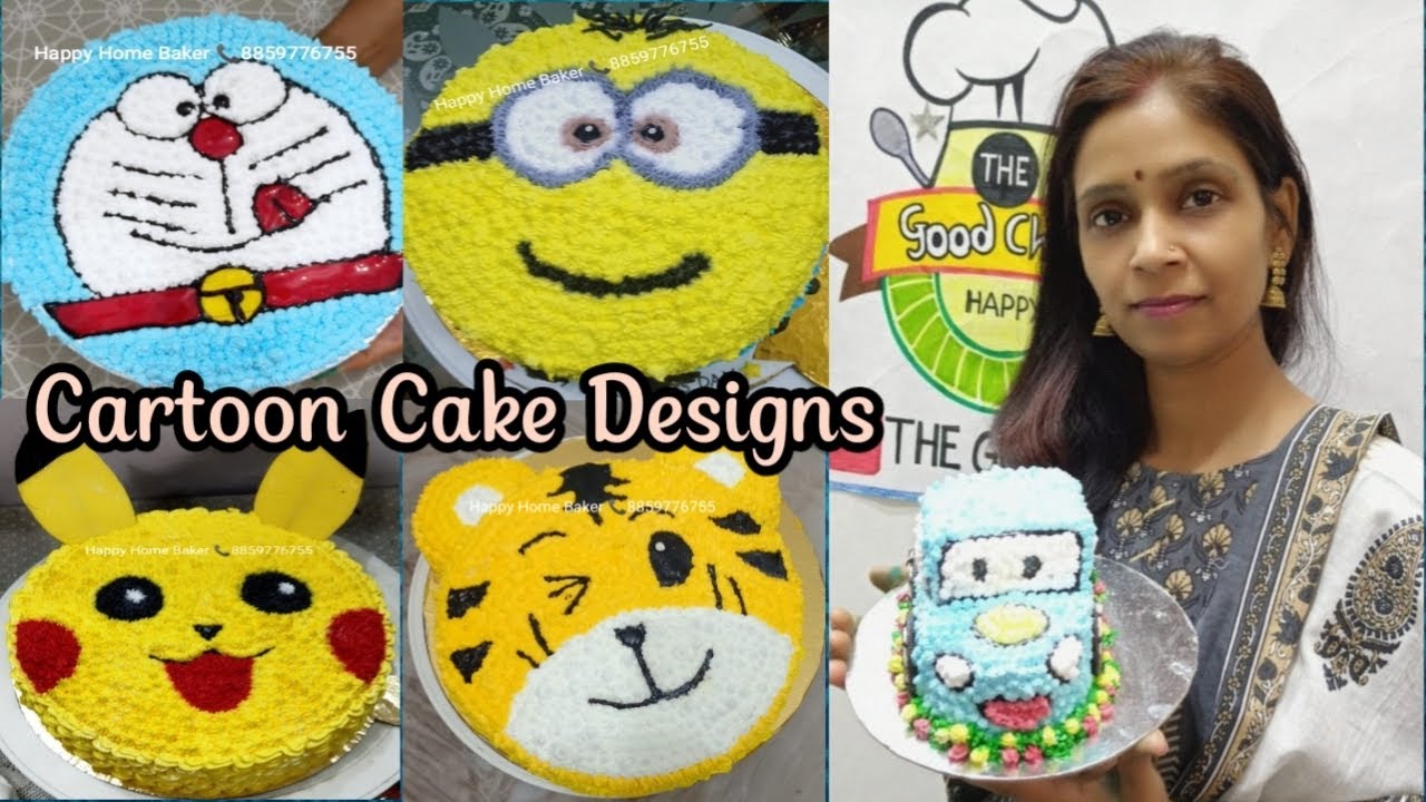 Beautiful Cartoon Cake Designs/Kids Birthday Cake Design/# ...