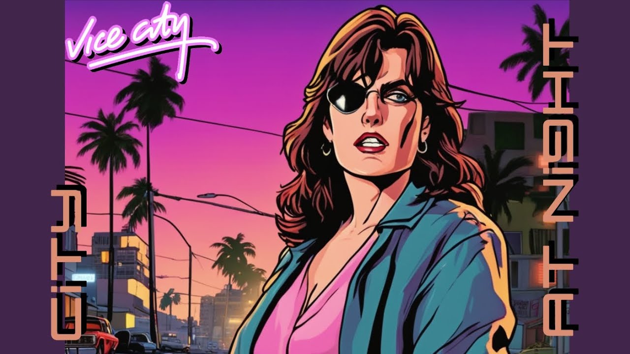 The City At Night - GTA Vice City Style Ft. Laura Branigan | El ...