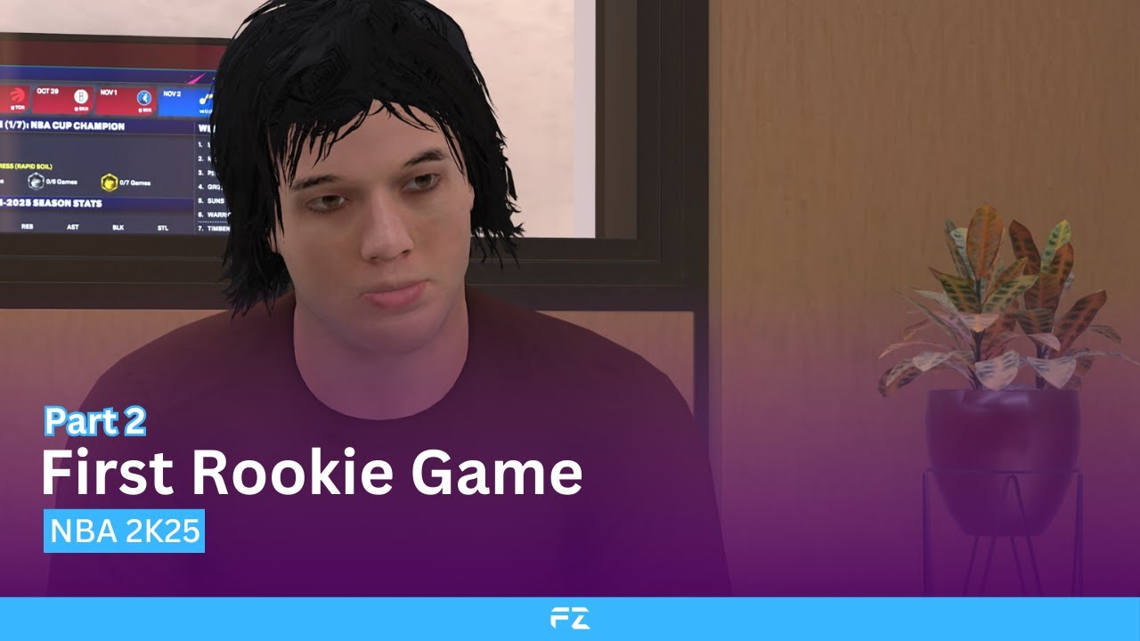 First NBA Game as A Rookie - NBA 2k25 Indonesia - YouTube