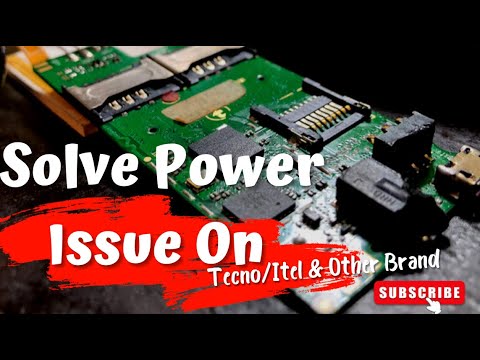 Tecno T301 & iTel 2160 Lesson On Power Issue - YouTube