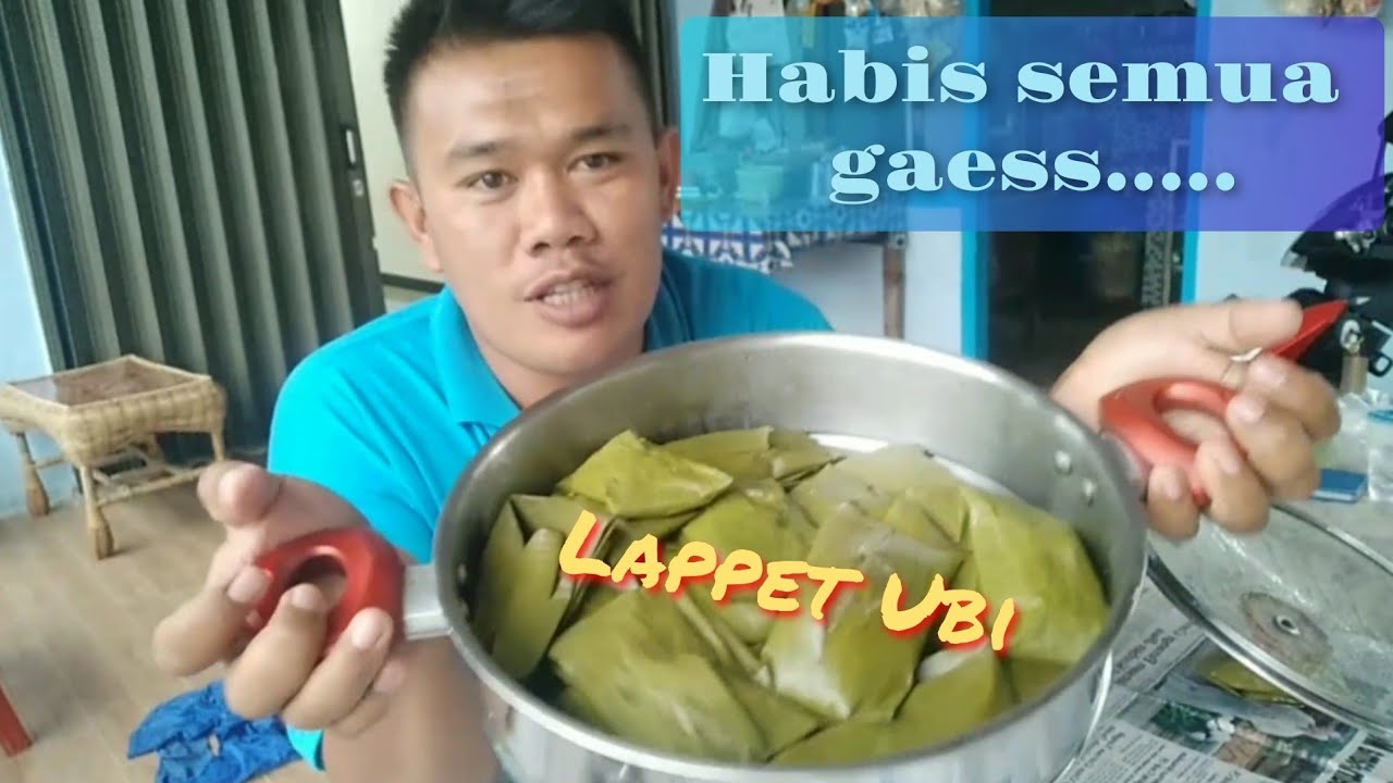 Enak.... Makan Lappet Ubi Gaes... Mantap - YouTube