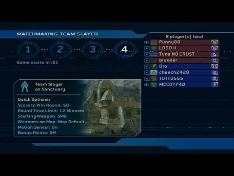 Halo 2 Insignia Ranked Game Night Team Slayer - Halo Classic Hub - YouTube