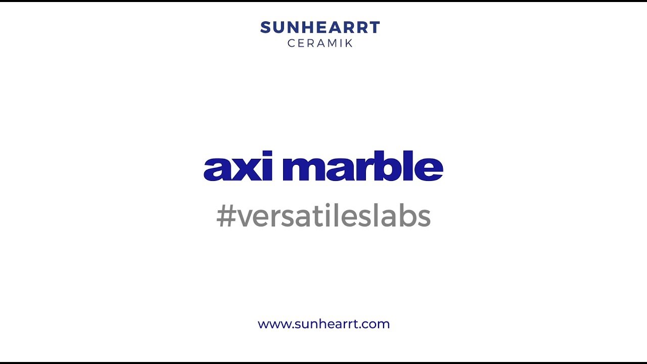 ARE YOU AWARE? AXI MARBLE HAS A VERSATILE USE - YouTube