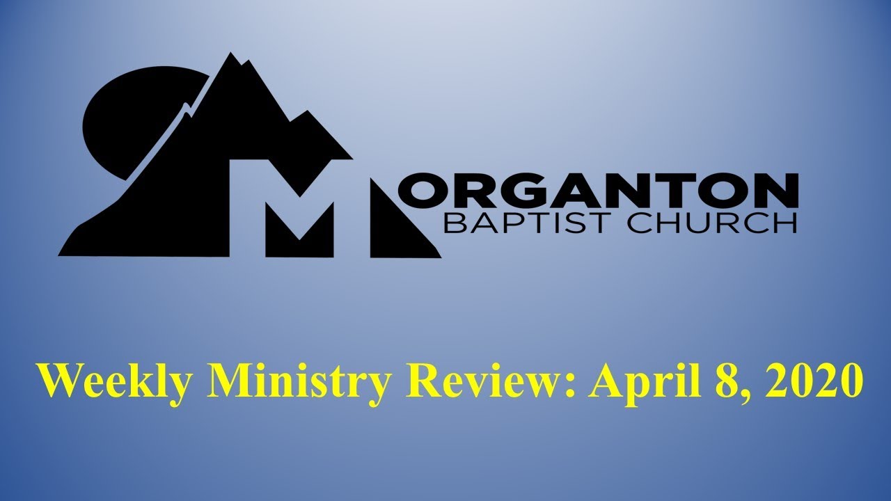 Ministry Review April 8, 2020 - YouTube