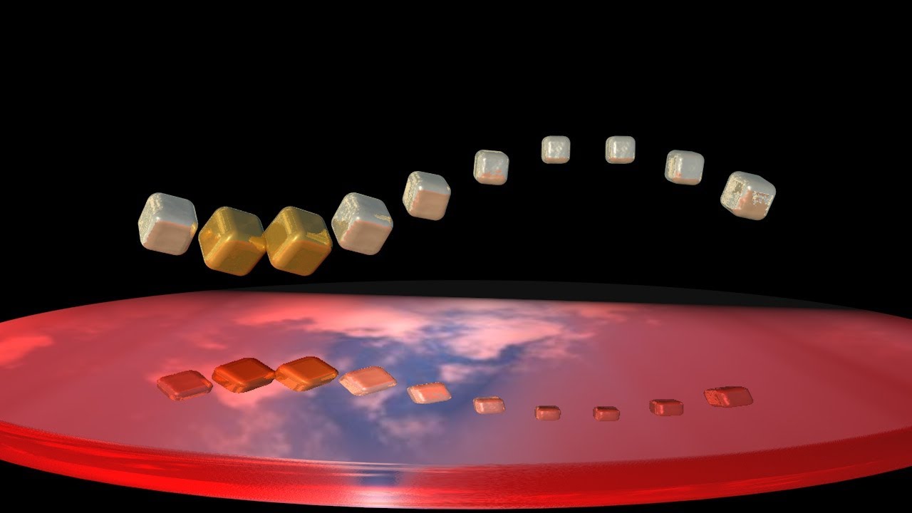 Looped animation of cubes in Cinema 4D tutorial - YouTube