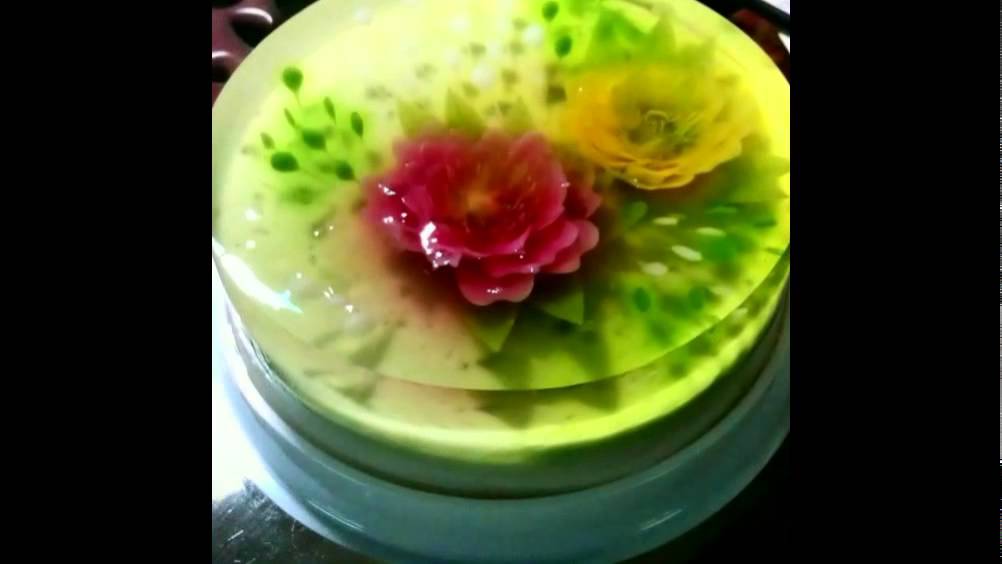 Bánh Sinh Nhật Rau Câu 3D, Bánh Cưới Rau Câu 3D - YouTube