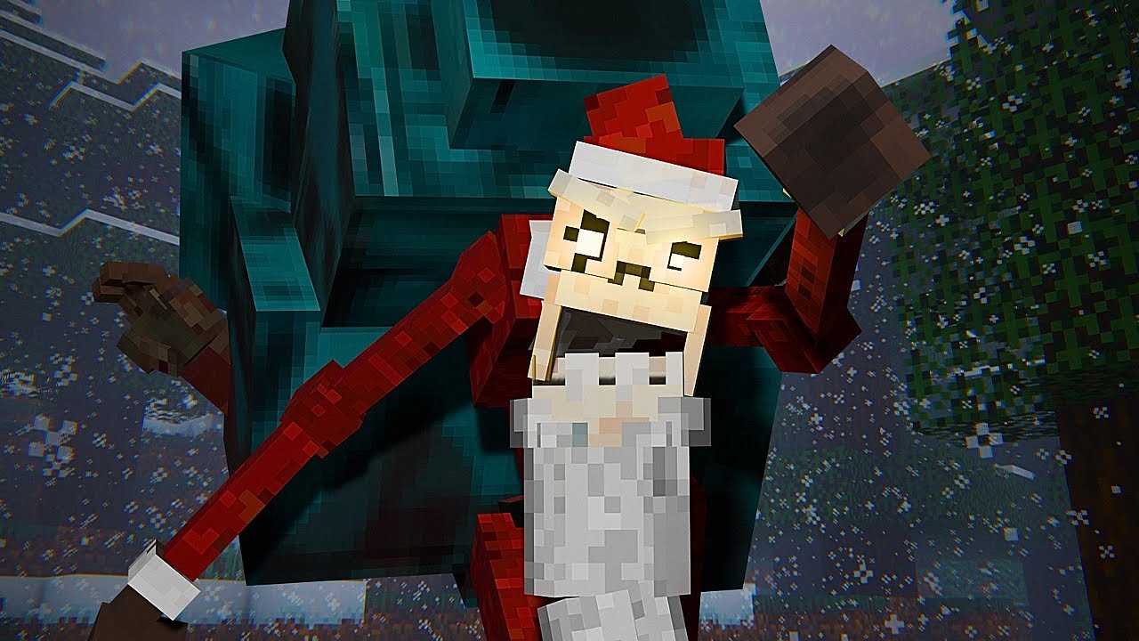 Hunting Down Evil Santa in Minecraft | A Christmas Nightmare. - YouTube