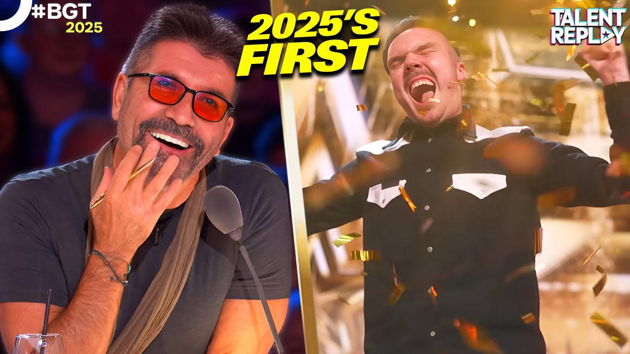 FIRST Golden Buzzer of BGT 2025 Goes to Will Burns | BGT 2025 - YouTube