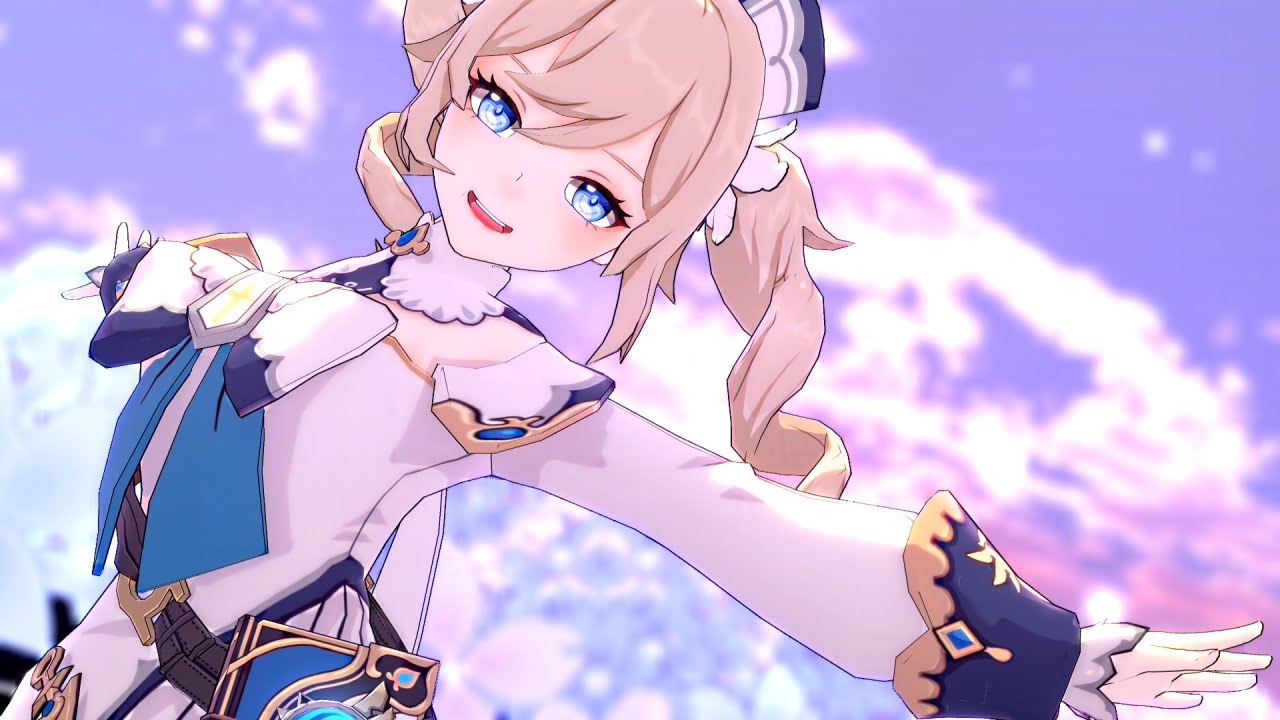 【MMD Genshin Impact】 Melt / メルト 【Barbara】 - YouTube