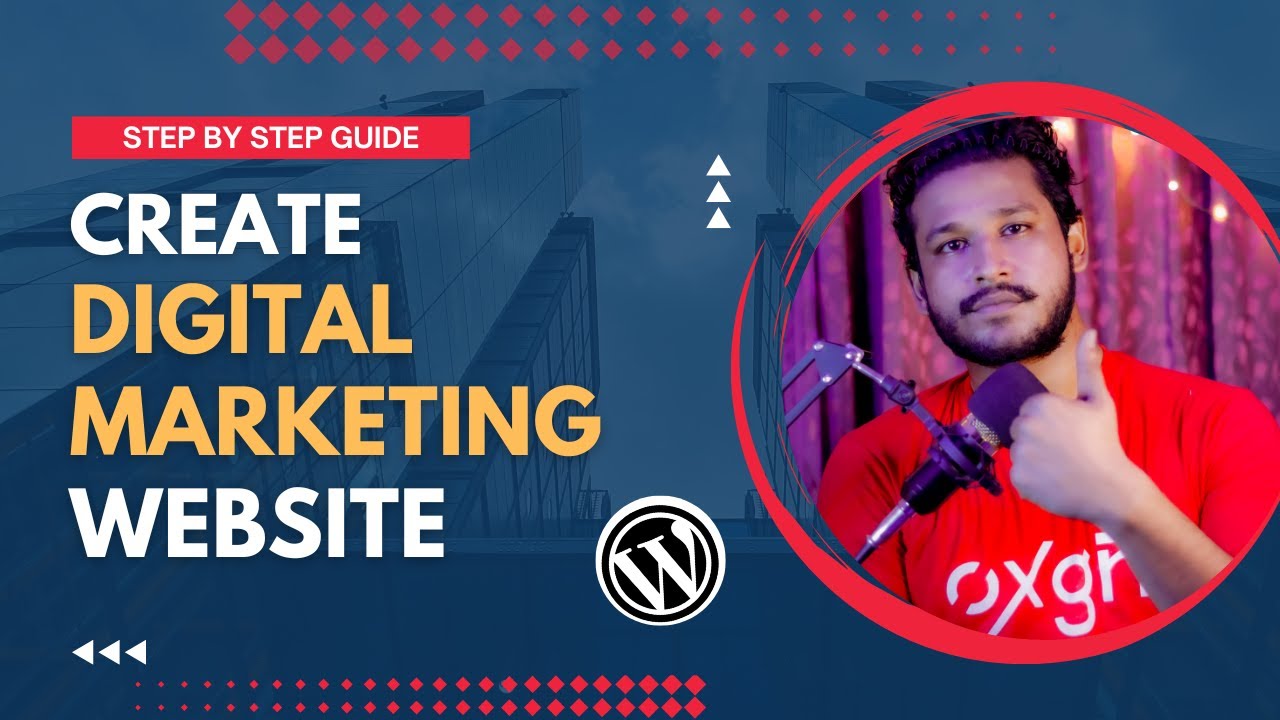 How to Create Seo & Digital marketing Website in Wordpress Tutorial ...
