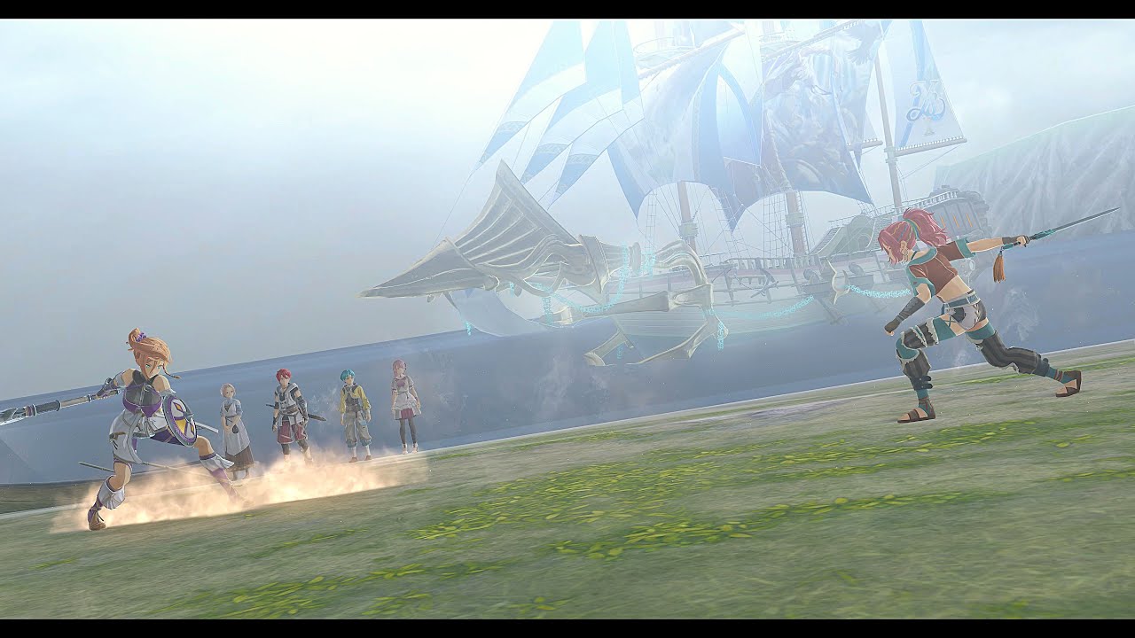 Ys X - Nordics (4K) - Gameplay Part 20 - Boss Battle - Boss Battleship ...