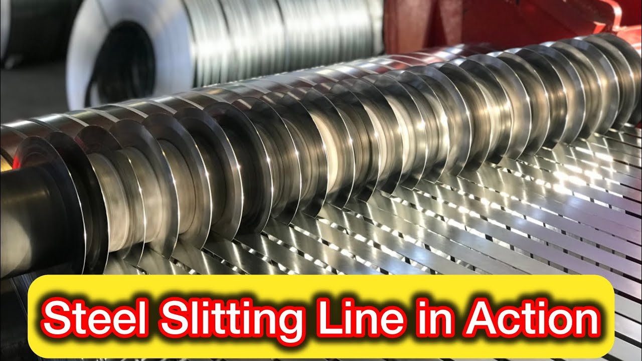 [Steel Slitting Line in Action]: Precision Slitting Process at a ...