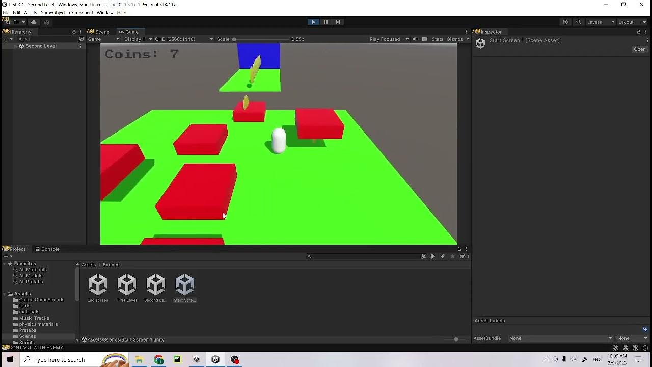 3d game unity super capsule - YouTube