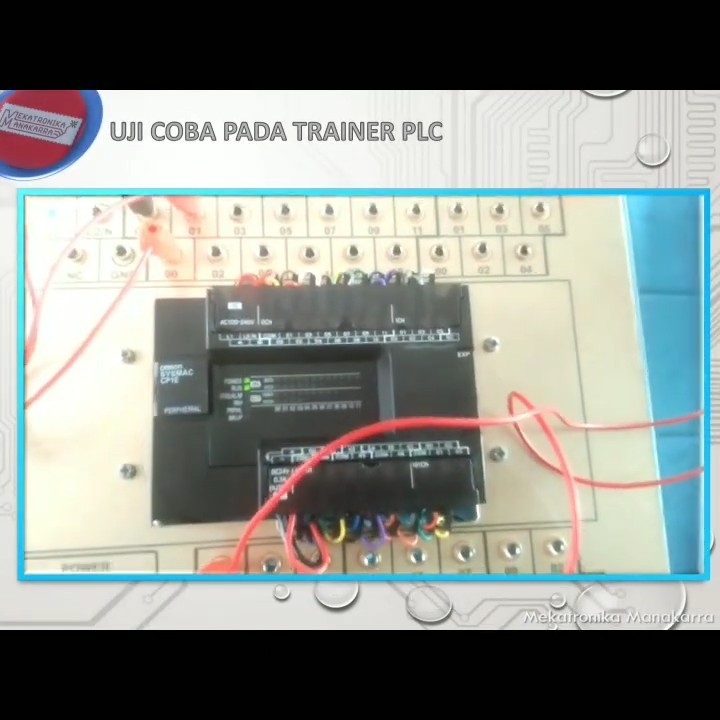 Ladder Diagram PLC Kontrol Lampu ON-OFF Kontroller PLC Omron Sysmac ...