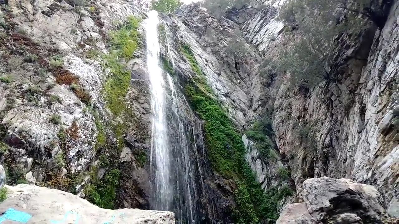 Hike to the tallest waterfall in Southern California - YouTube