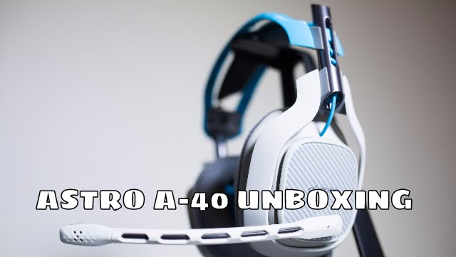 ASTRO A40 +MIXAMP M80 UNBOXING - YouTube