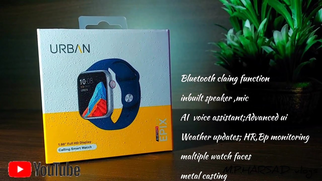 URBAN smart watch/Epix/#low budget #Tamil review கைவசம் நல்ல#Smartwatch ...
