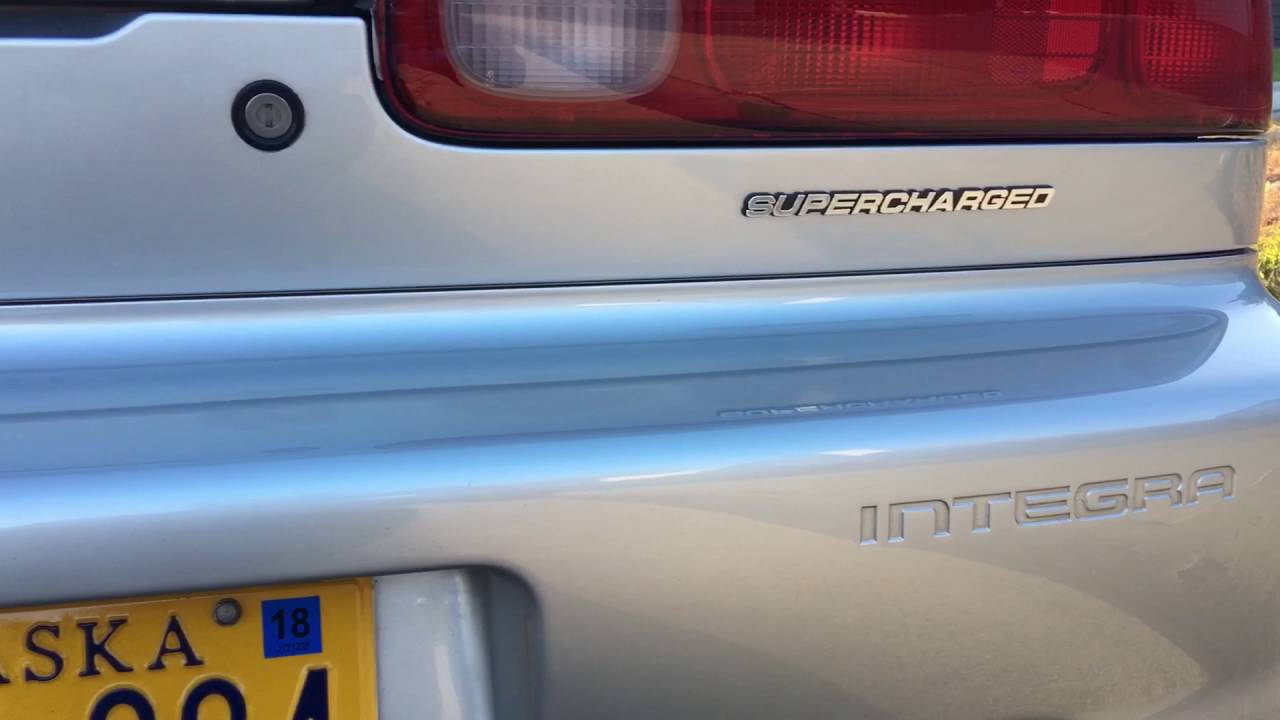 Supercharged GSR Acura Integra DC2 - YouTube