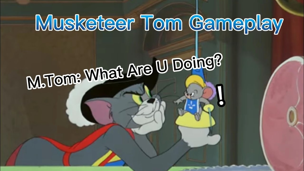 Tom And Jerry Chase [Asia] | The Classic Match | Musketeer Tom Gameplay ...