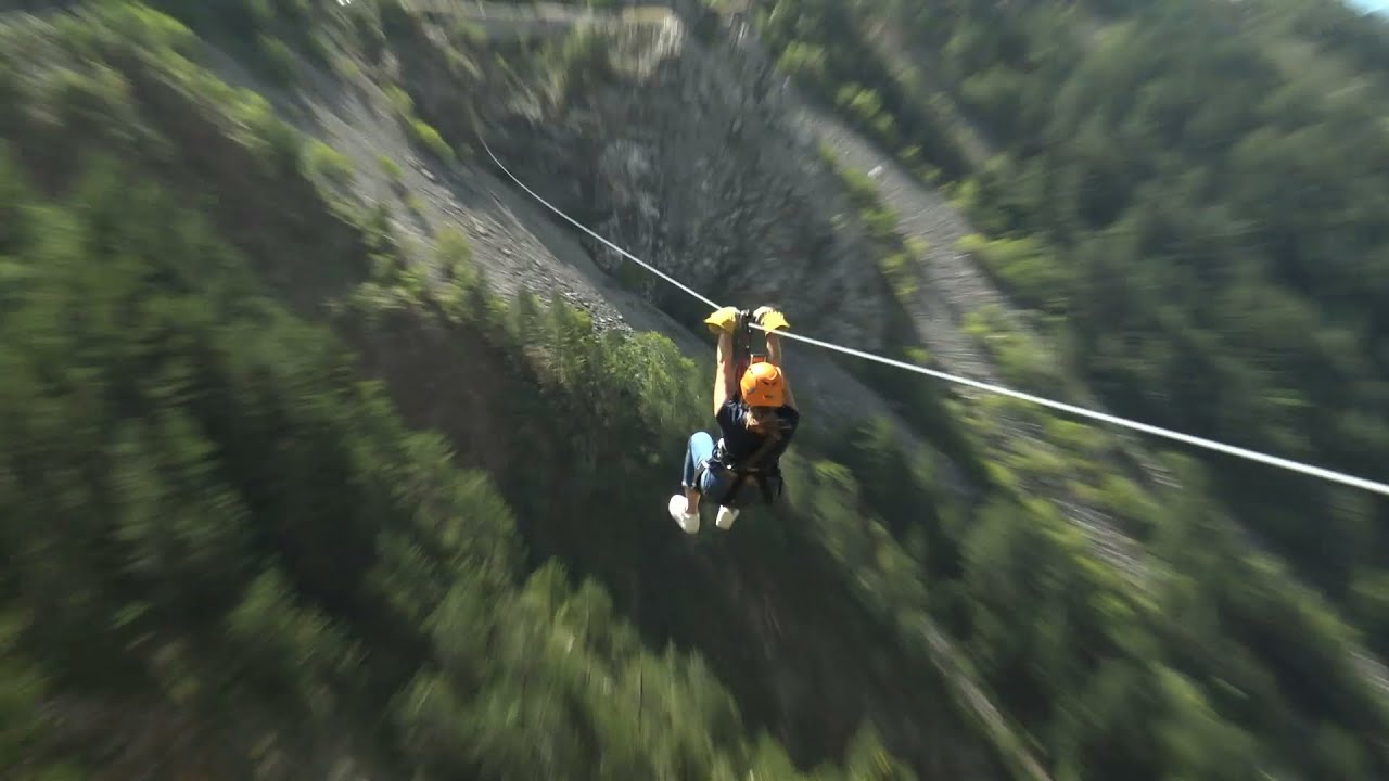 Tyrolienne Zip Line Kotor - YouTube