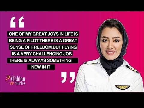 The joy of flying: Maha Al Balushi | HerStory | The Arabian Stories ...
