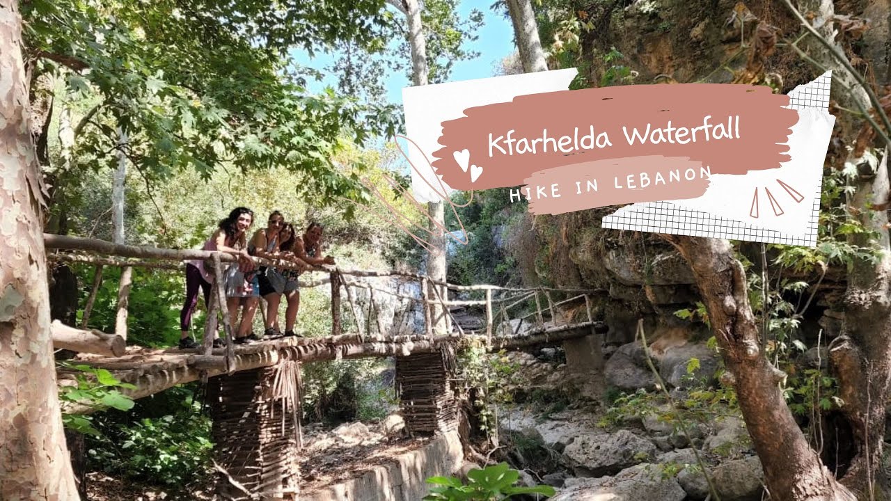 Kfarhelda: Hike in the Lebanese nature to reach the waterfall - YouTube