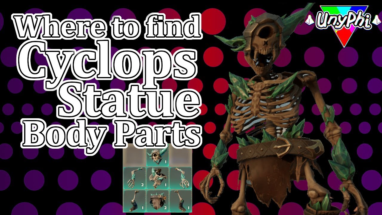 Undead Cyclops Statue Parts Full Guide - Enshrouded - YouTube
