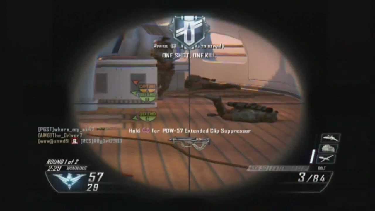 BO2 quick scope montage - YouTube