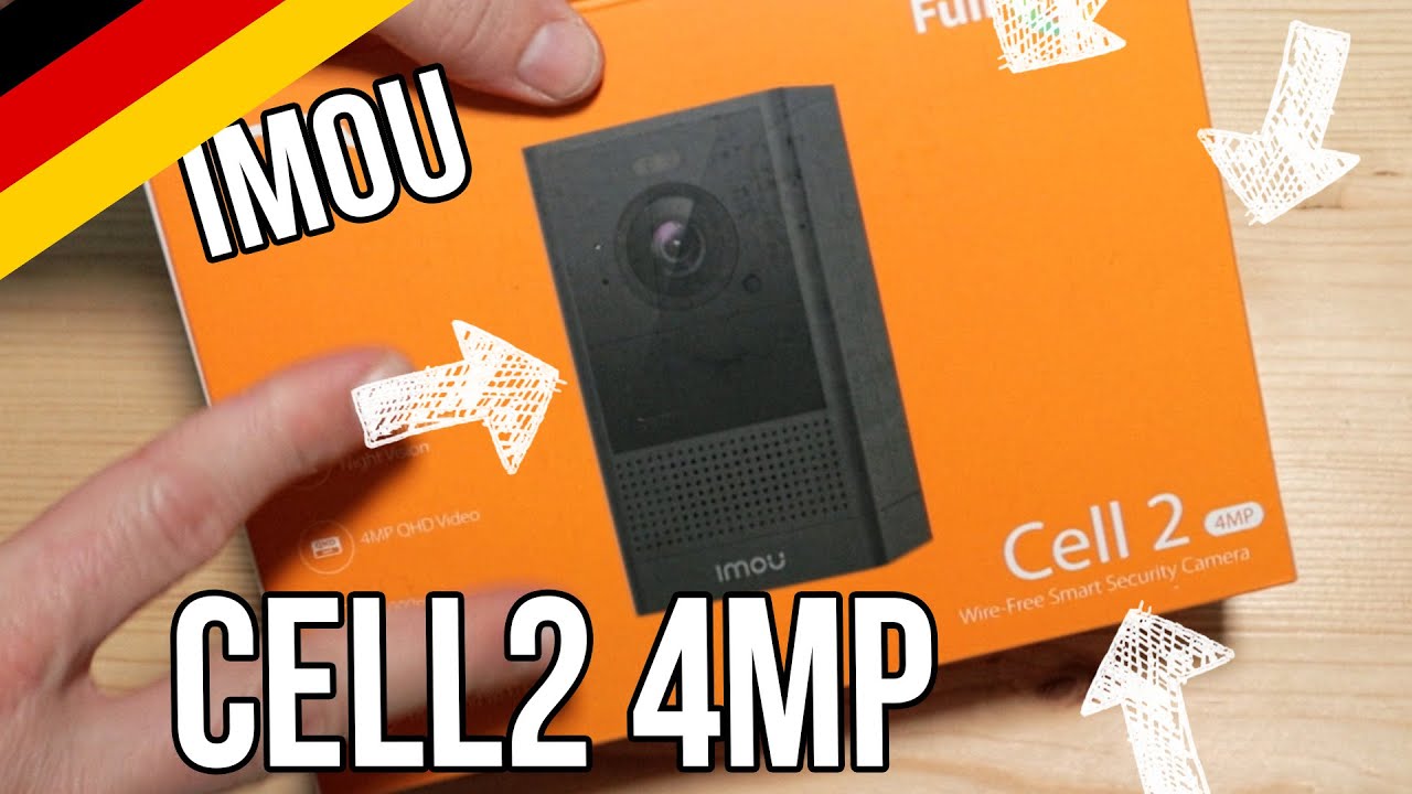 IMOU Cell 2 IPC-B46LP-imou WLAN IP Überwachungskamera 2560 x 1440 Pixel ...